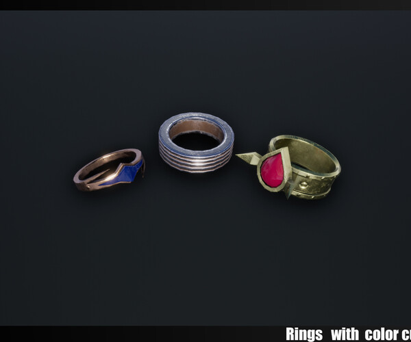 ArtStation - Rings | Game Assets