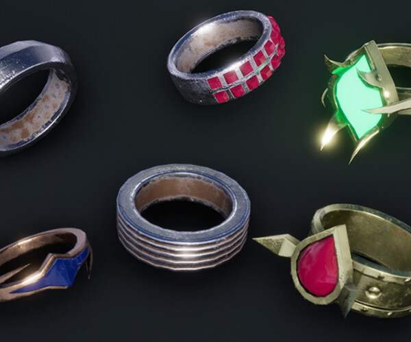 ArtStation - Rings | Game Assets
