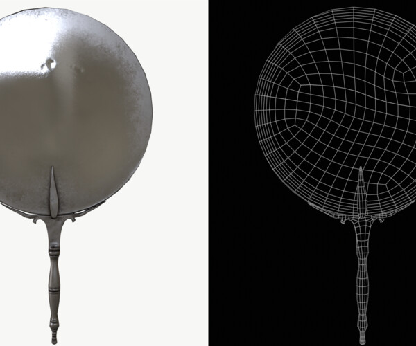 ArtStation - Roman silver mirror | Resources