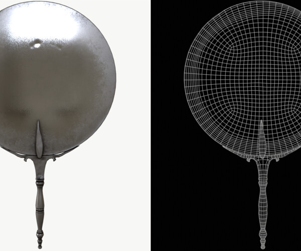 ArtStation - Roman silver mirror | Resources