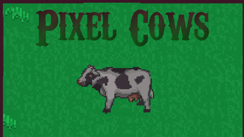 ArtStation - Pixel Cow Animations | Game Assets