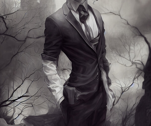 ArtStation - Male vampire elegant style 2 | Artworks