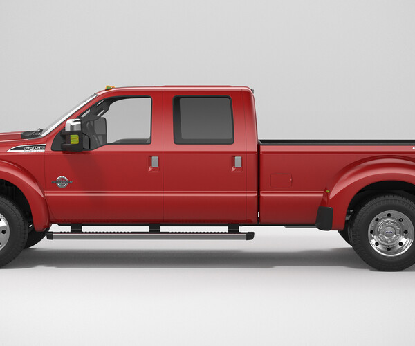 ArtStation - Ford Super Duty 2016 F450 Crew Cab DRW | Resources