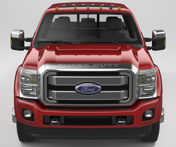 ArtStation - Ford Super Duty 2016 F450 Crew Cab DRW | Resources