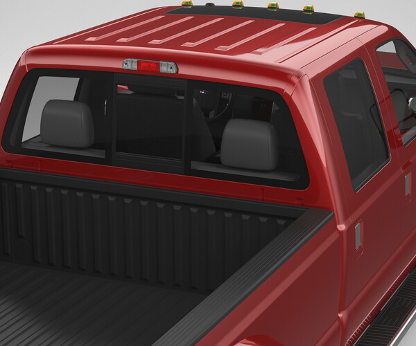 ArtStation - Ford Super Duty 2016 F450 Crew Cab DRW | Resources