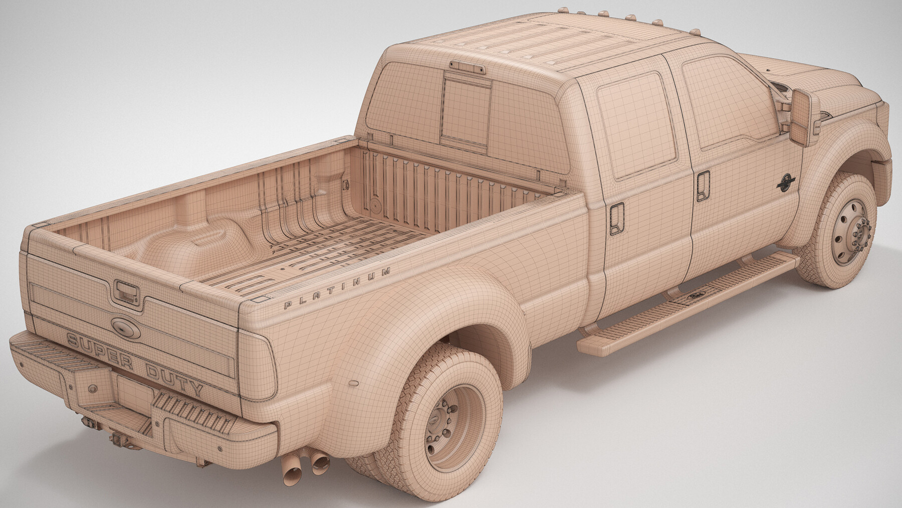 ArtStation - Ford Super Duty 2016 F450 Crew Cab DRW | Resources