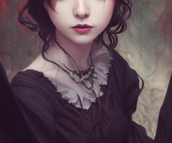 ArtStation - Gothic Beauty 9 | Artworks