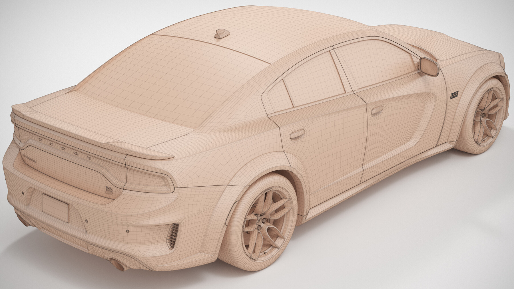 ArtStation - Dodge Charger Scat Pack Widebody 2021 | Resources