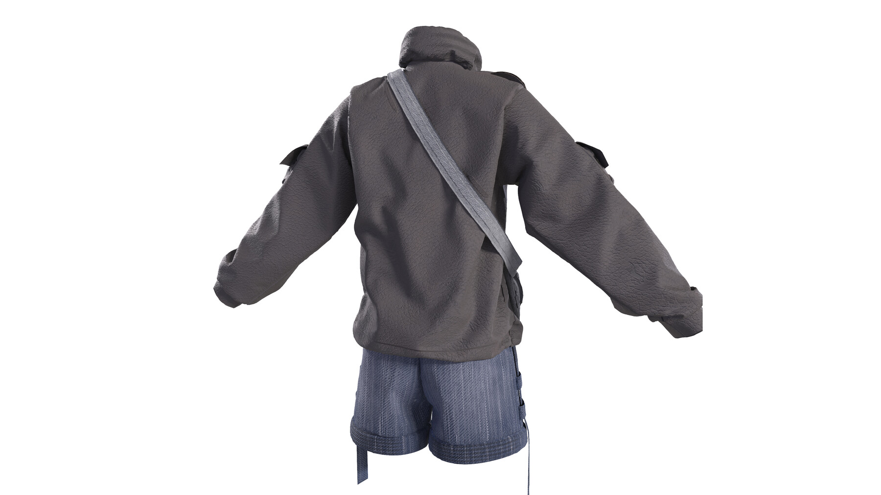 ArtStation - 3D girl outfit | Game Assets