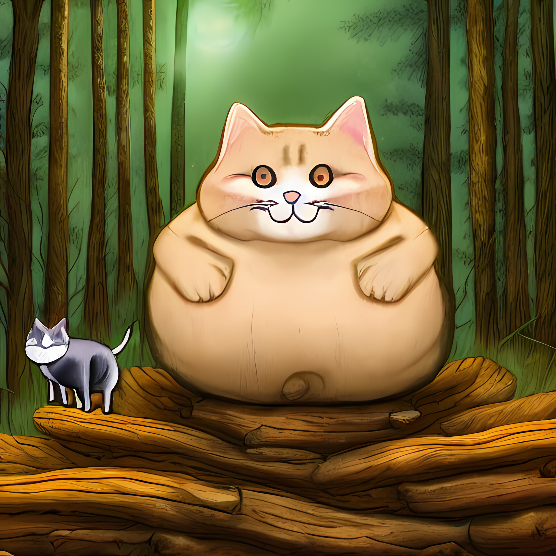 ArtStation - Fat Cat | Artworks