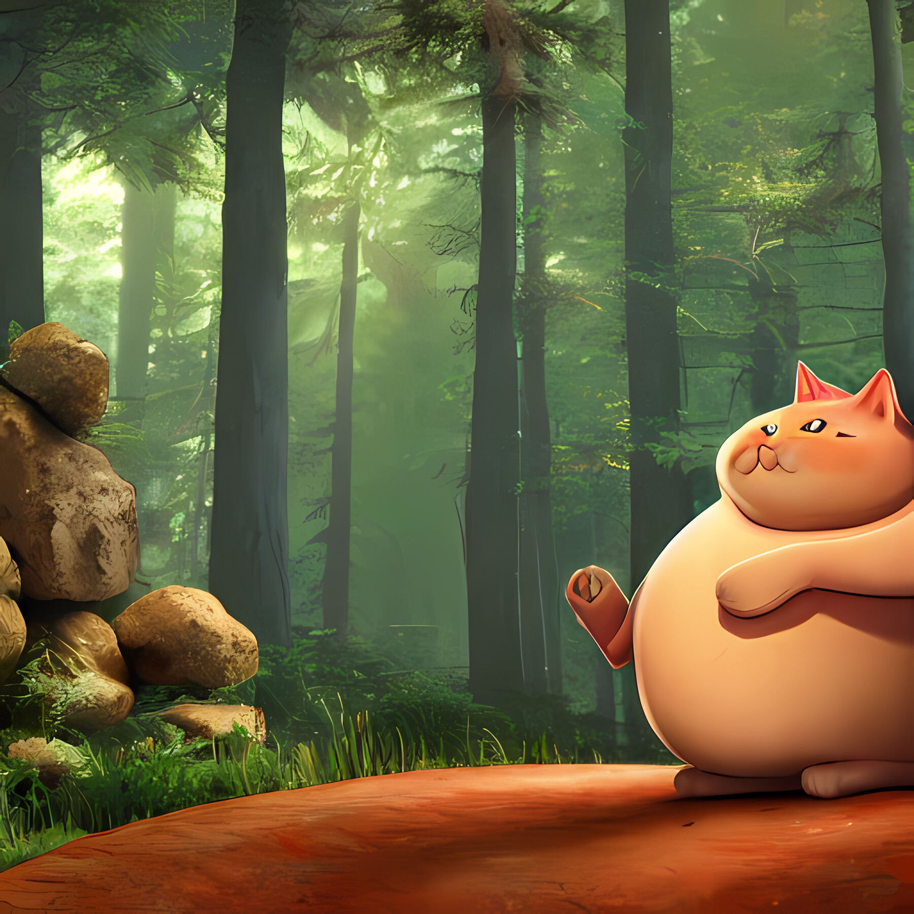 ArtStation - Fat Cat | Artworks