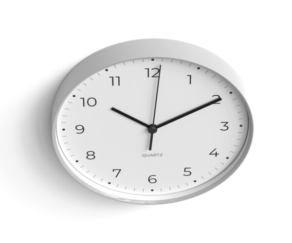 ArtStation - Analog Wall Clock - White | Resources