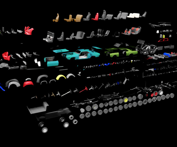 ArtStation - Vehicle Kitbash | Resources