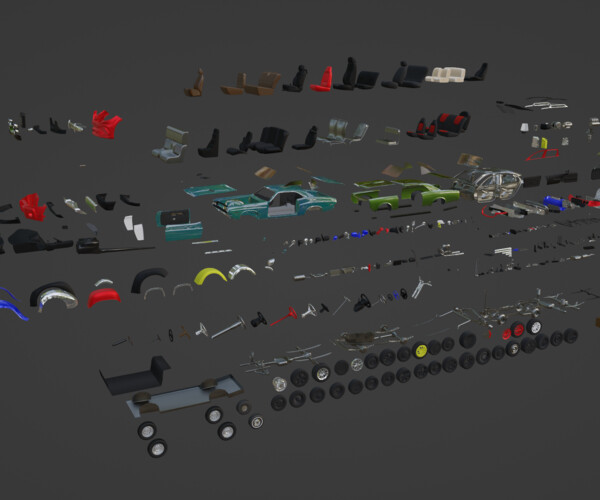 ArtStation - Vehicle Kitbash | Resources