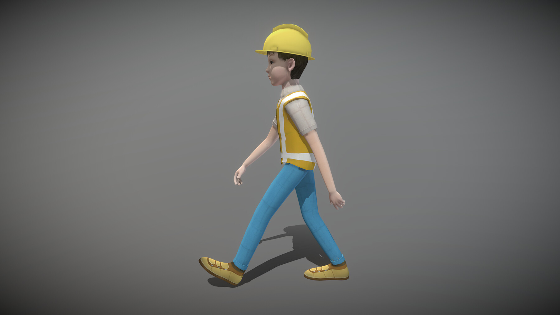 ArtStation - Cartoon Worker | Game Assets