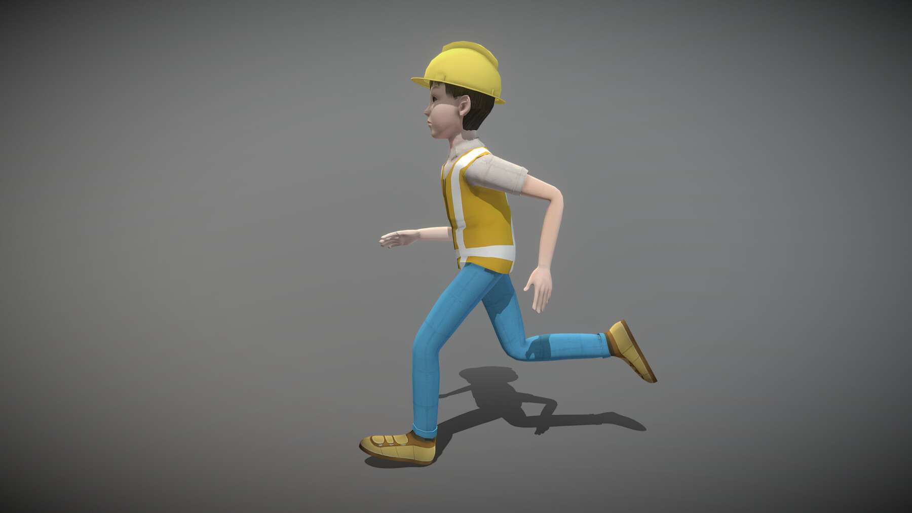 ArtStation - Cartoon Worker | Game Assets