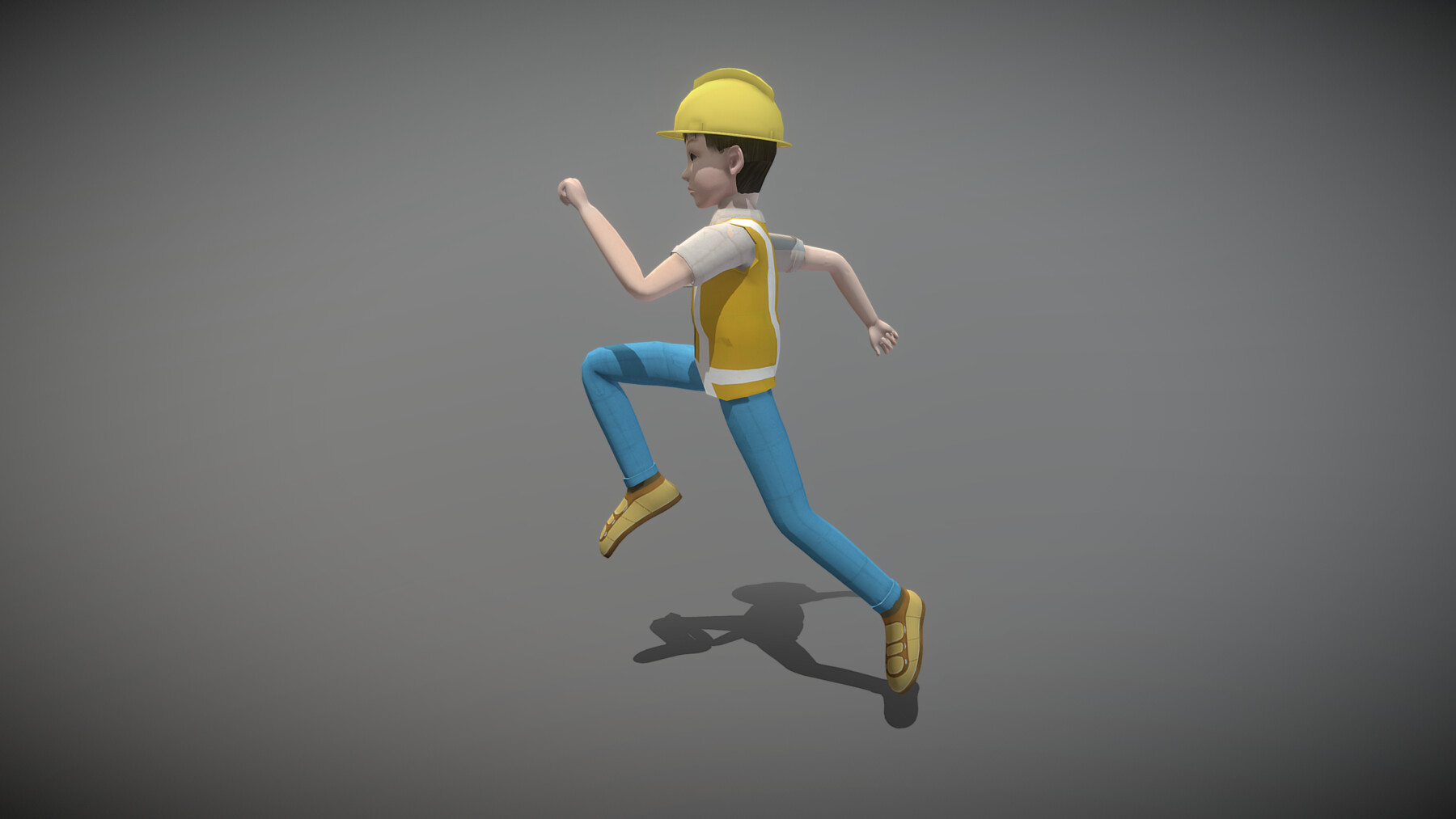 ArtStation - Cartoon Worker | Game Assets