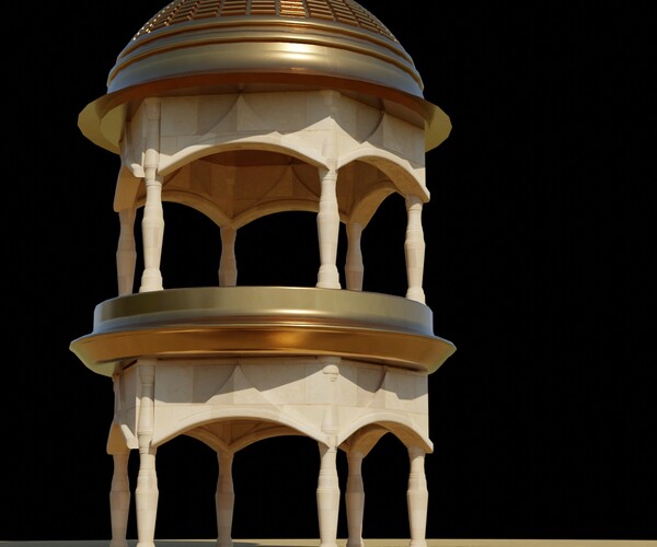 ArtStation - Realistic Temple 3D Model | Resources