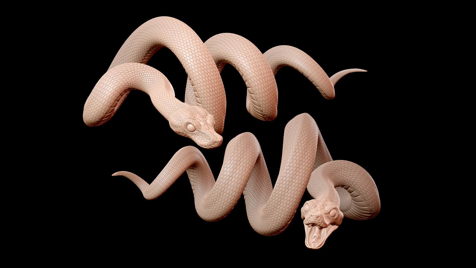 ArtStation - IMM Brush Snake V5 for Zbrush | Brushes