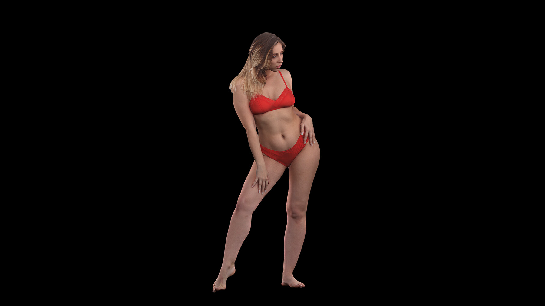ArtStation - Raw Daily Pose | Mia Brown Underwear | Resources