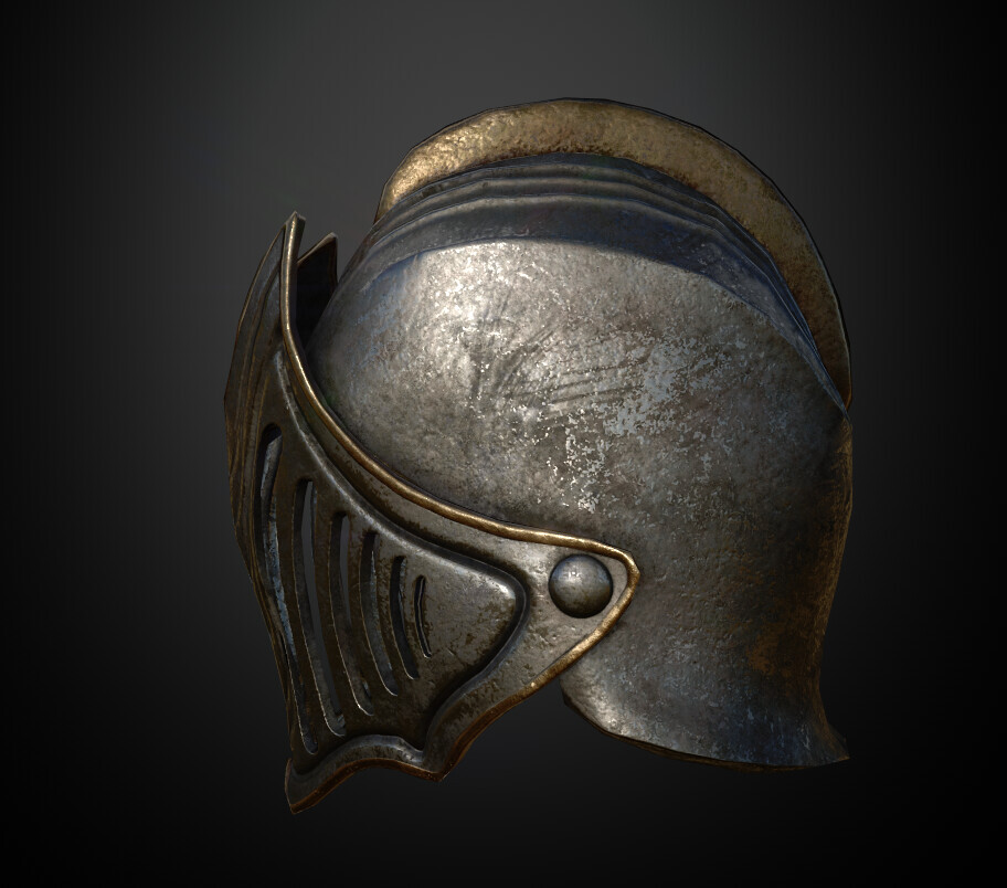 ArtStation - HELMET2 Game Ready | Game Assets