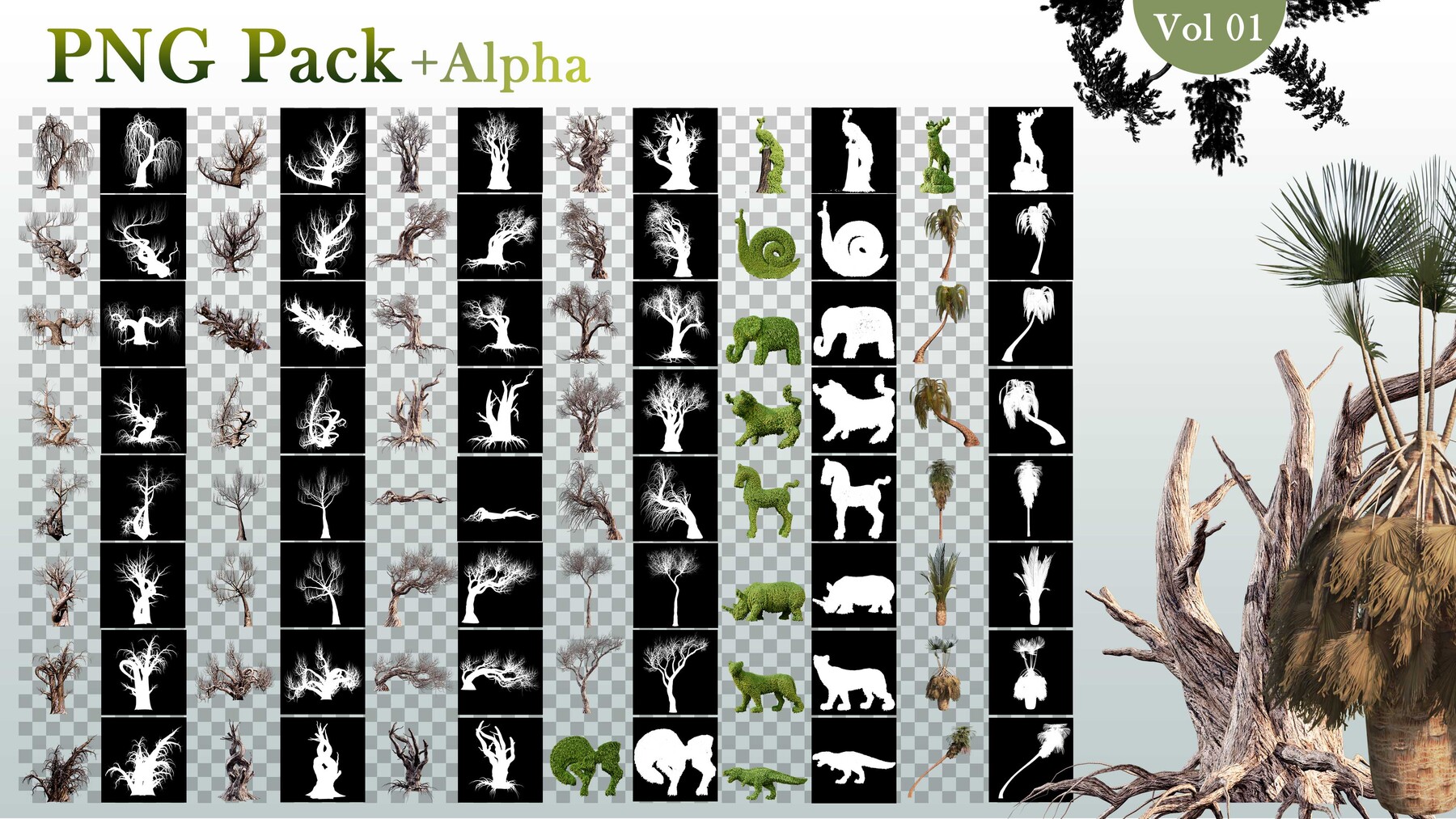 ArtStation - Png pack+Alpha | Artworks