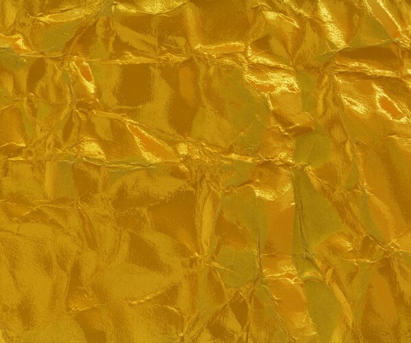 ArtStation - Gold Paper PBR Texture | Game Assets