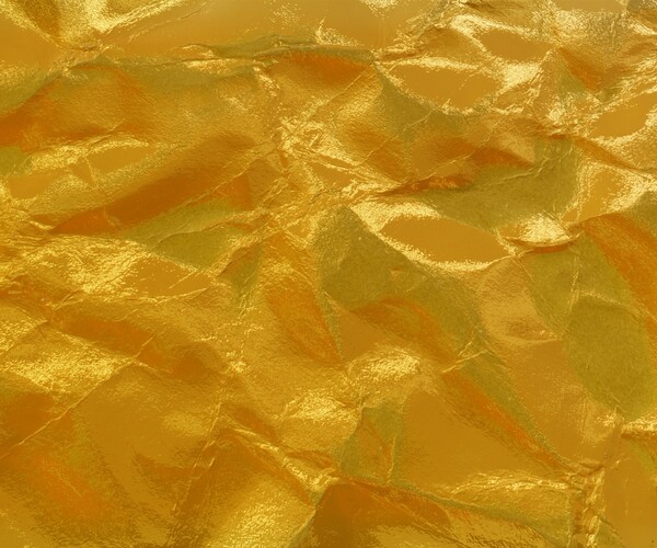 ArtStation - Gold Paper PBR Texture | Game Assets