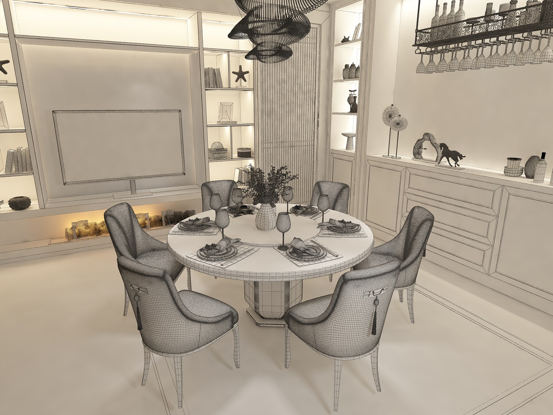 ArtStation - Dining Room - 023 | Resources