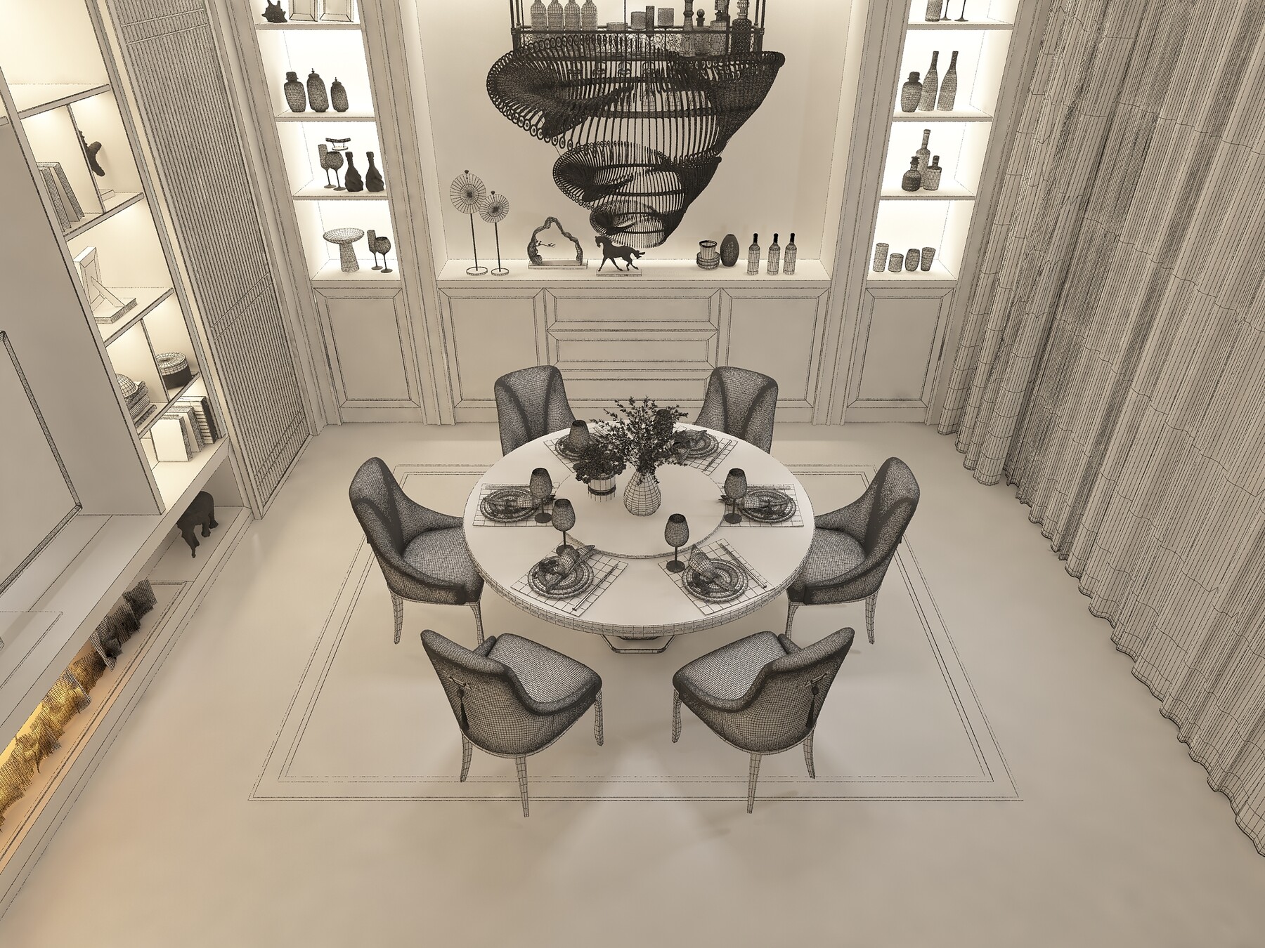 ArtStation - Dining Room - 023 | Resources