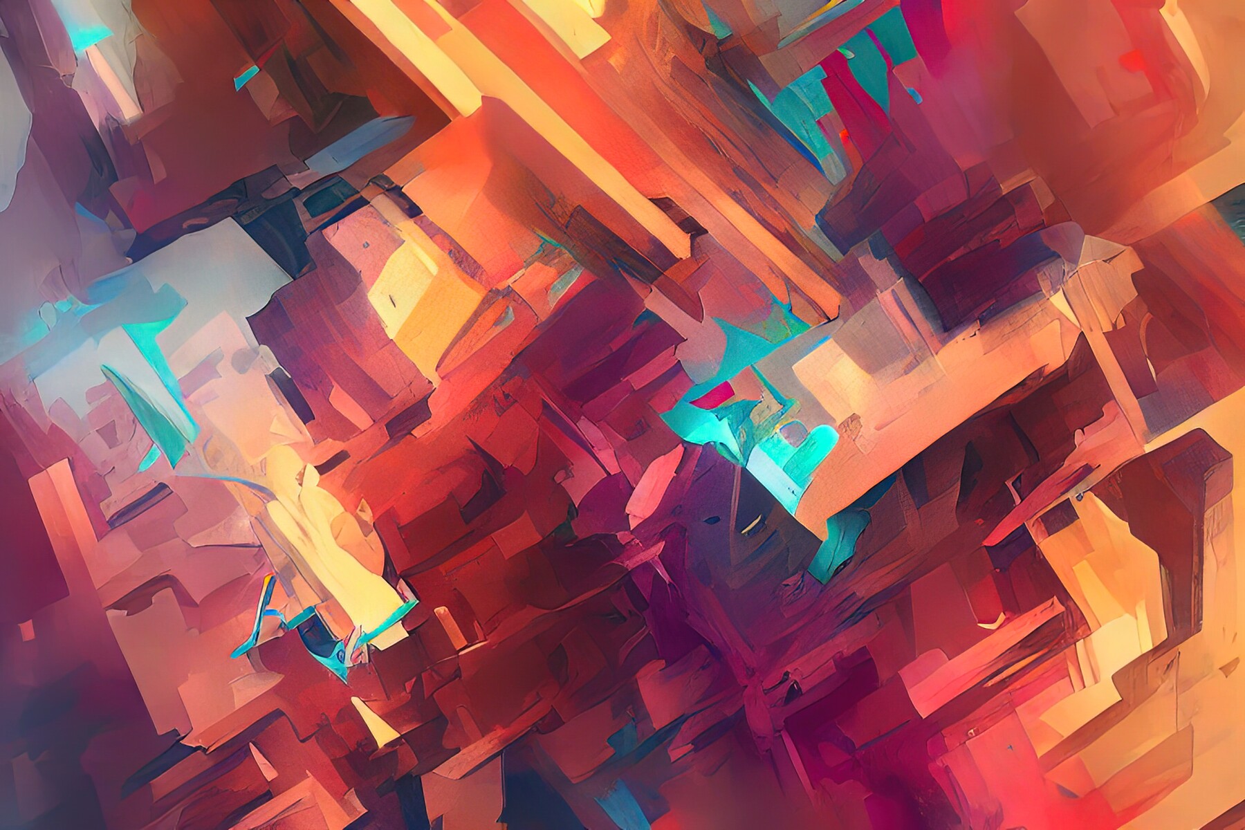 ArtStation - Abstracted set | Artworks