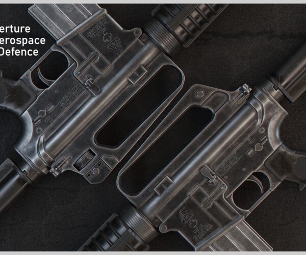 ArtStation - Colt Carbines Models 723 & 727 | Game Assets