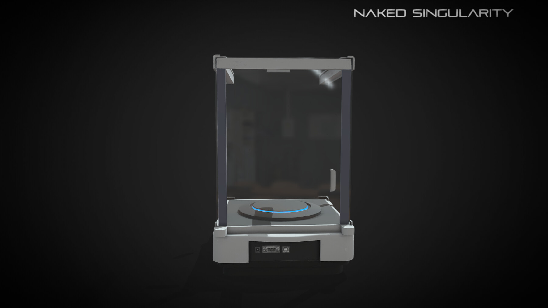 ArtStation - Analytical Balance Scale | Laboratory electronic | Game Assets