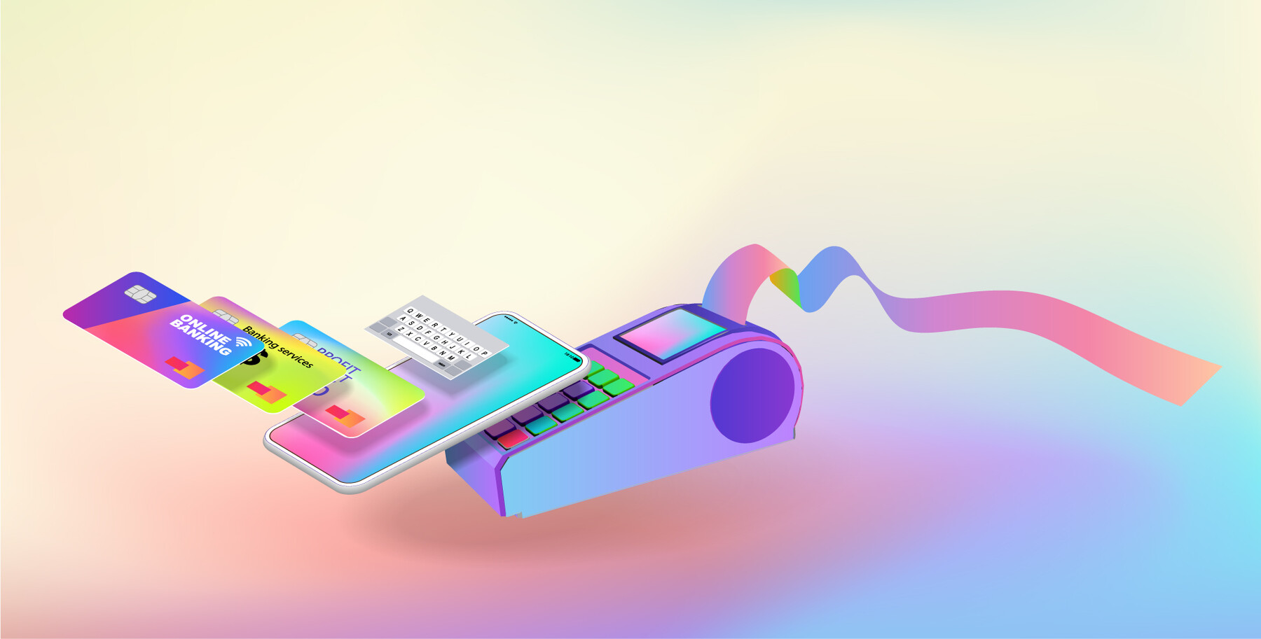 ArtStation - Bank terminal and contactless payment by smartphone | Artworks