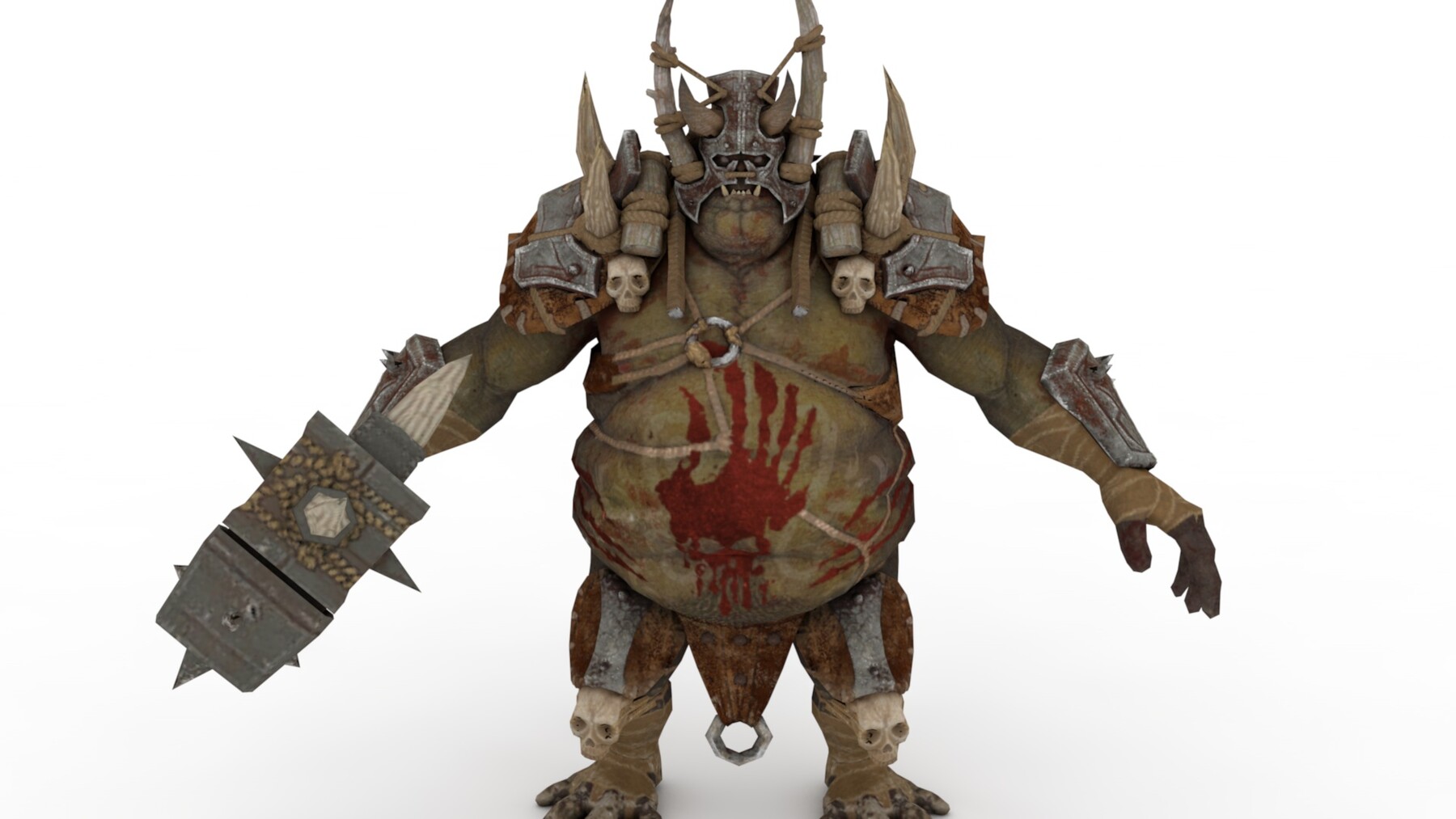 ArtStation - Ogre creature | Game Assets