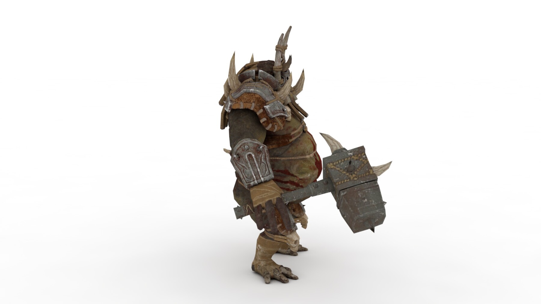 ArtStation - Ogre creature | Game Assets