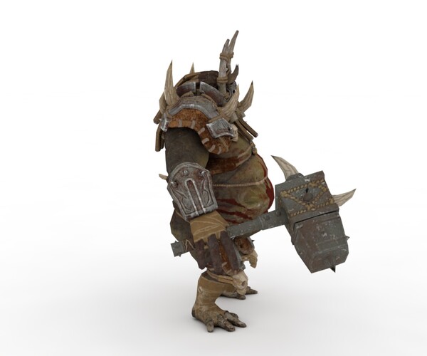 ArtStation - Ogre creature | Game Assets