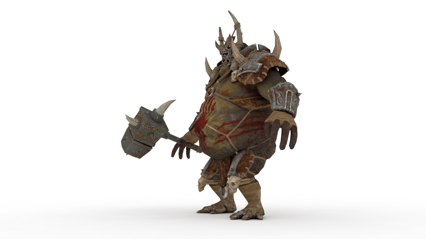 ArtStation - Ogre creature | Game Assets