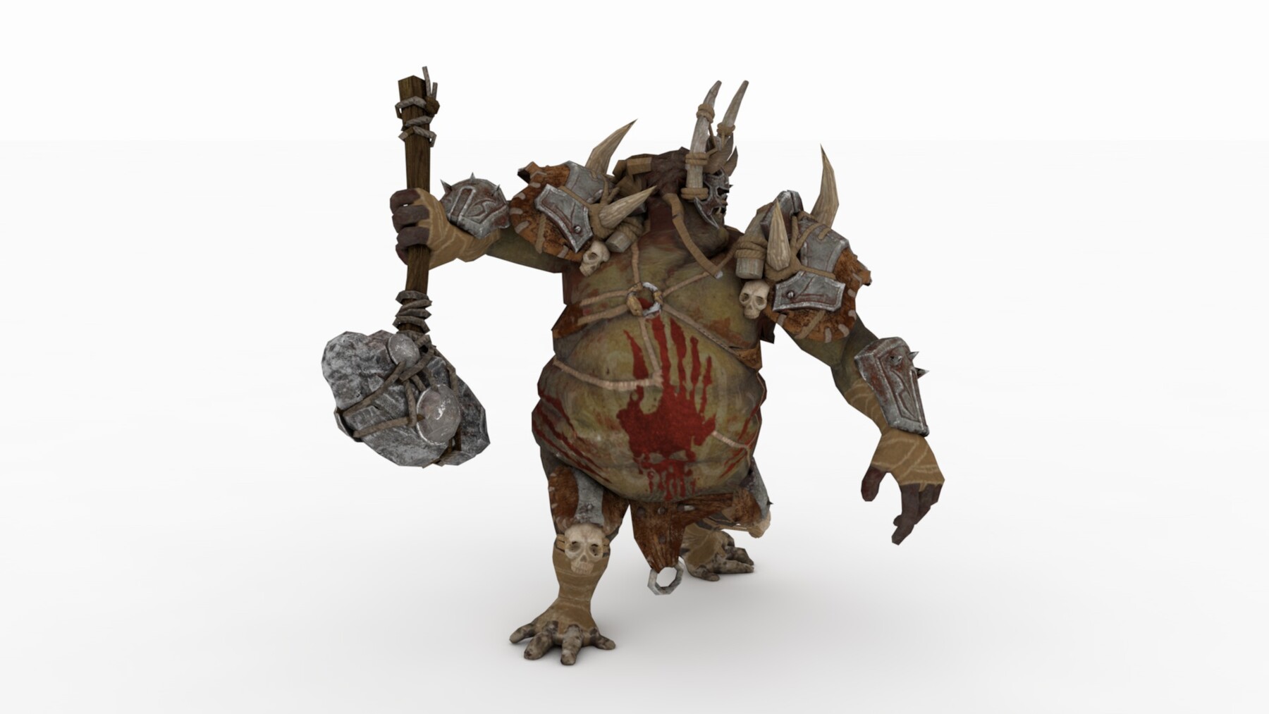 ArtStation - Ogre creature | Game Assets