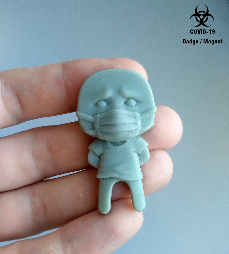 ArtStation - Kuki toys - Covid Man | Resources