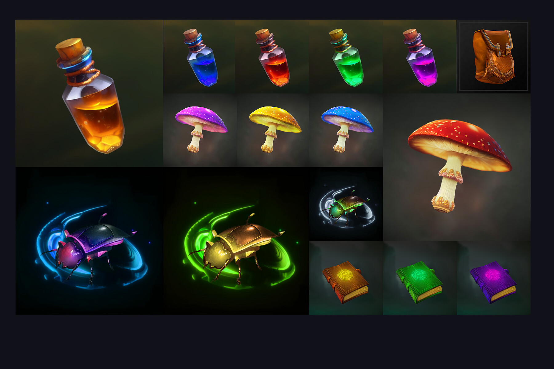 ArtStation - RPG icons starter pack | Game Assets