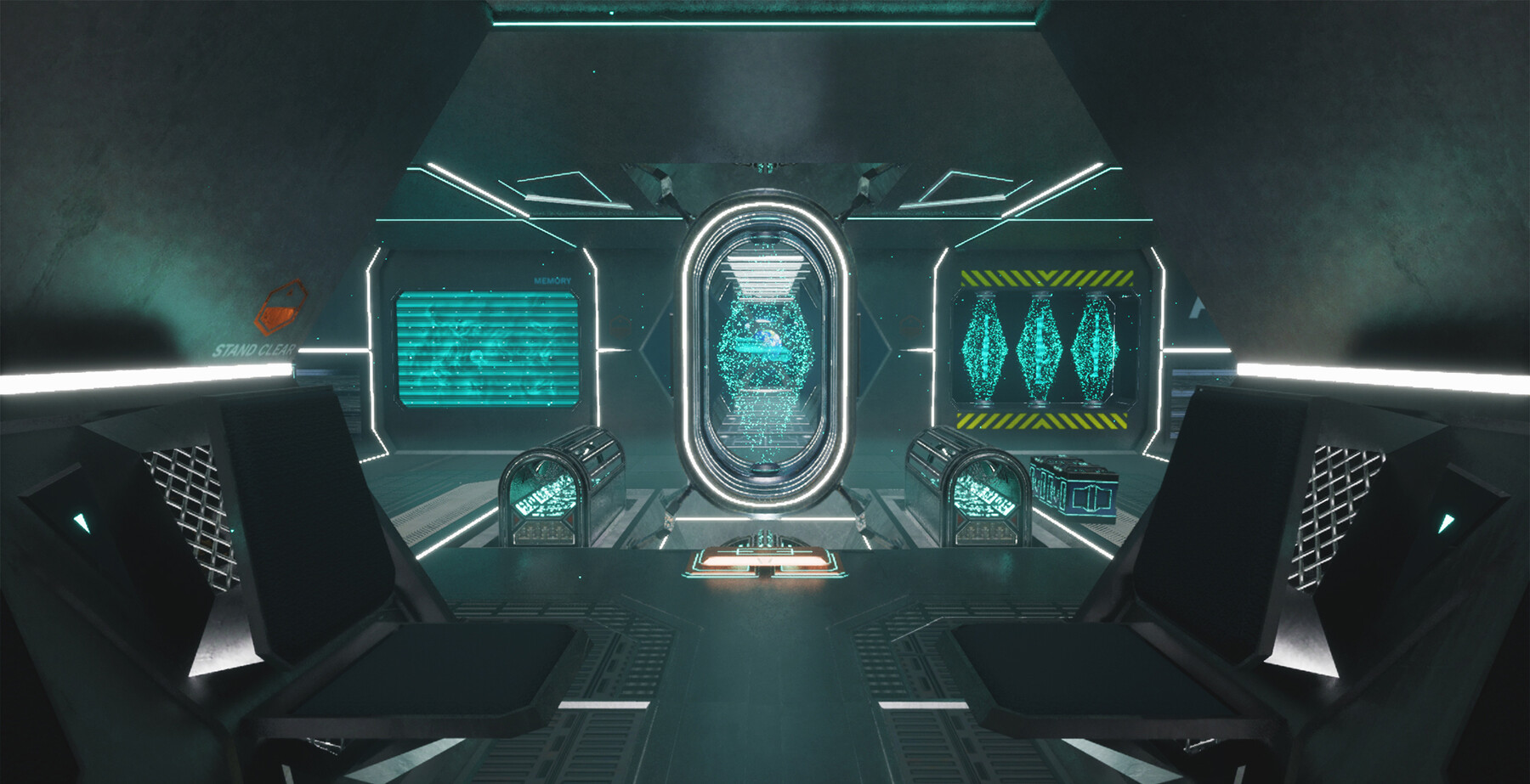 ArtStation - Spaceship Interior - Level Design | Game Assets
