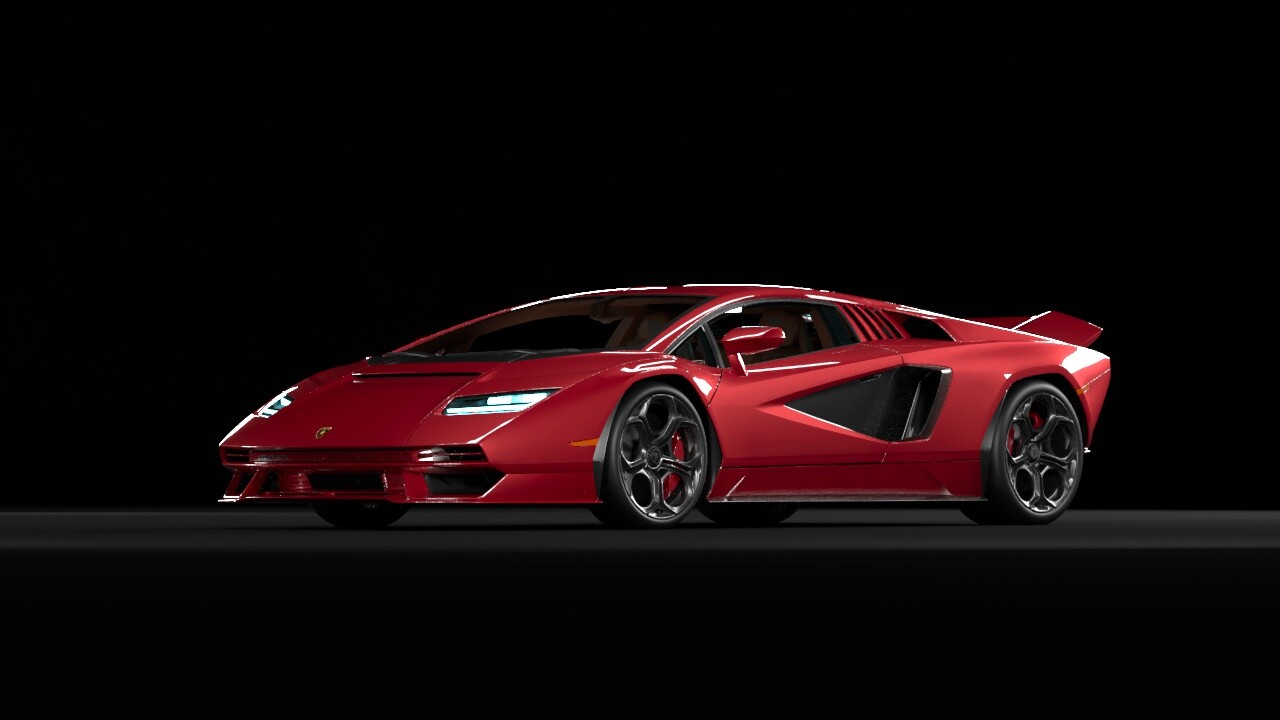 ArtStation - Lamborghini Countach LP 800-4 || 2022 | Resources