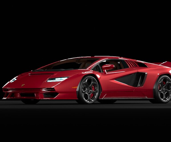 ArtStation - Lamborghini Countach LP 800-4 || 2022 | Resources