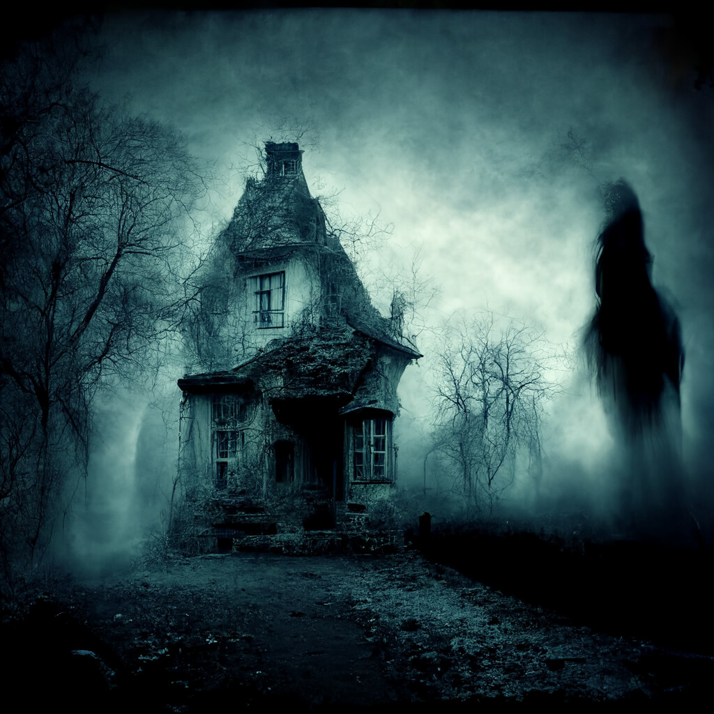 ArtStation - Spooky haunted house | Artworks