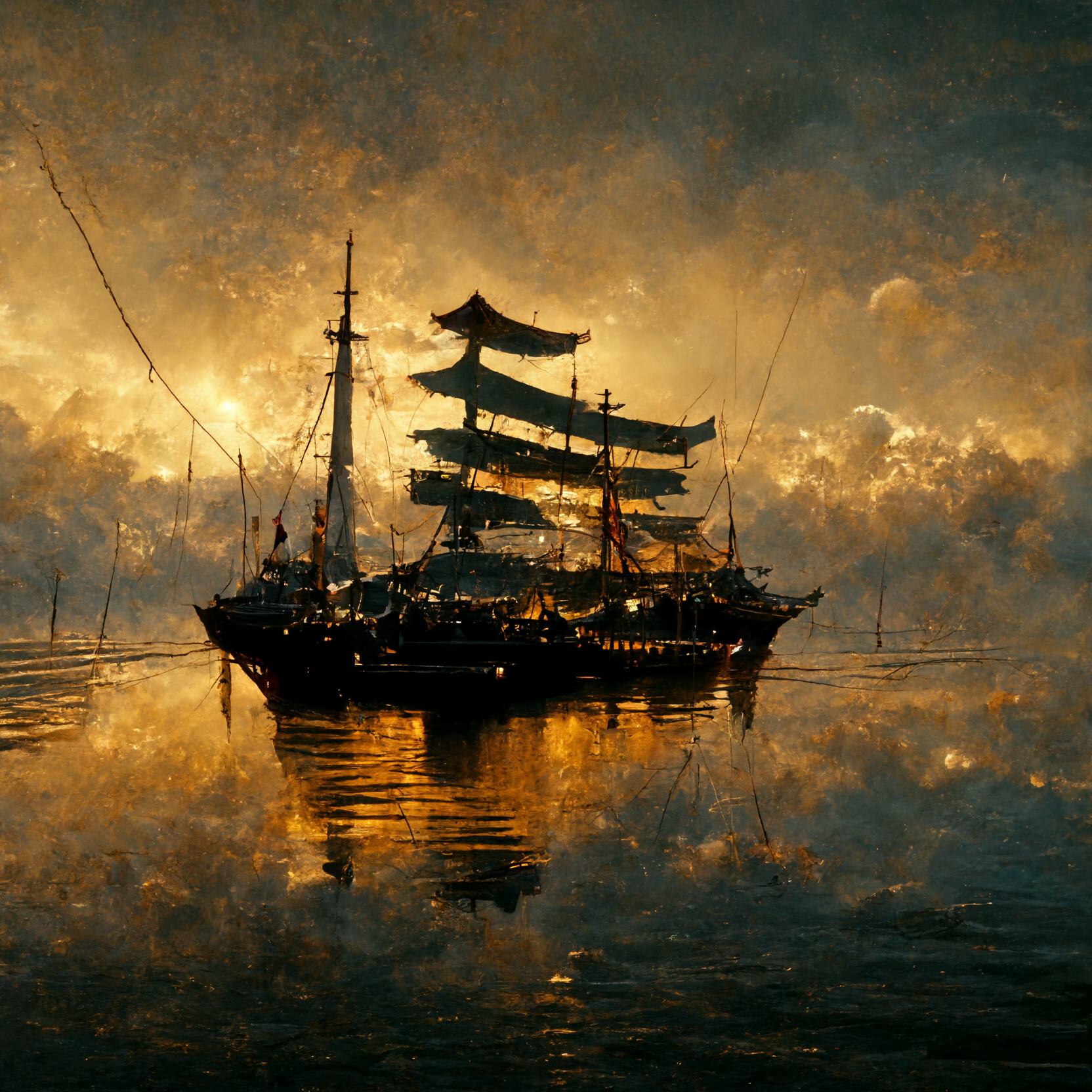 ArtStation - Black Pirates Ships | Artworks