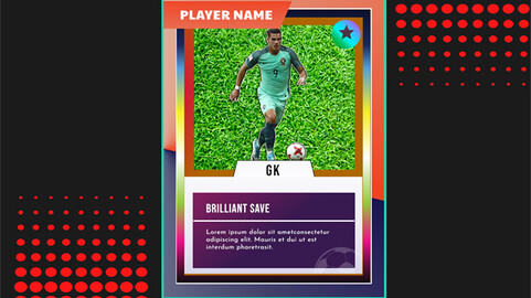 ArtStation - Trading game card Psd template | Artworks