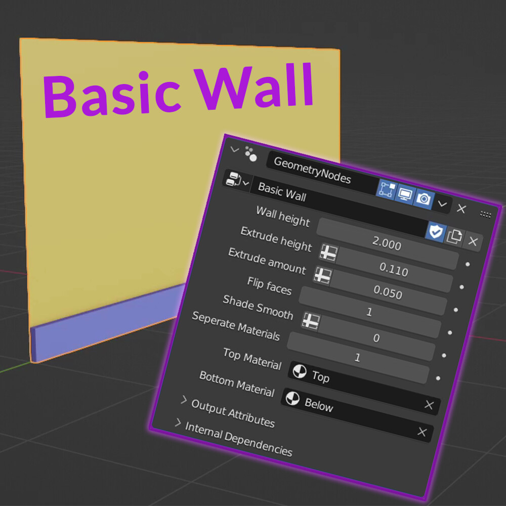 ArtStation - Basic Wall | Resources