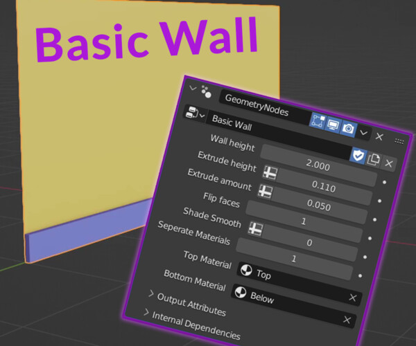 ArtStation - Basic Wall | Resources