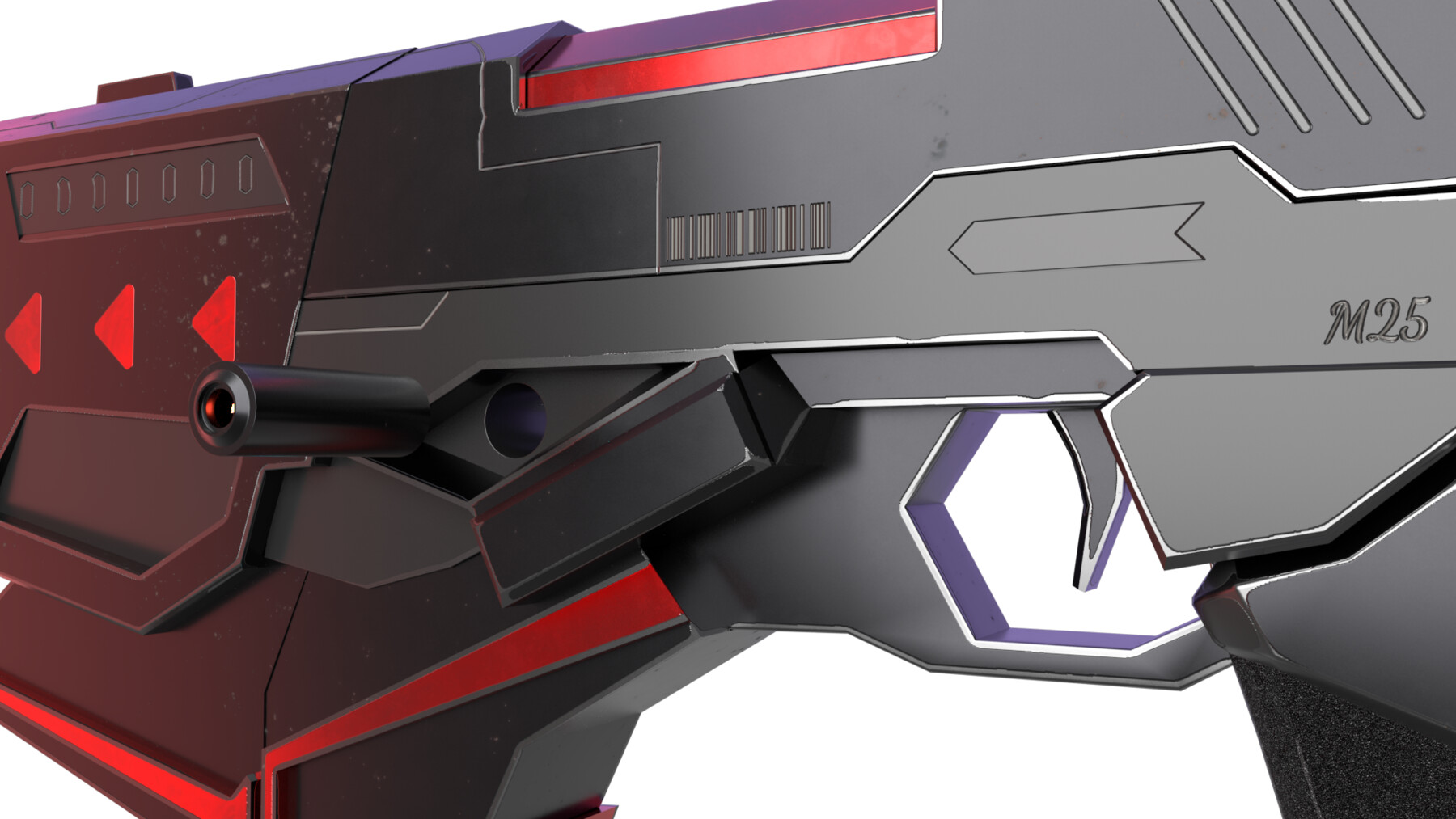 ArtStation - M25_Gun | Game Assets